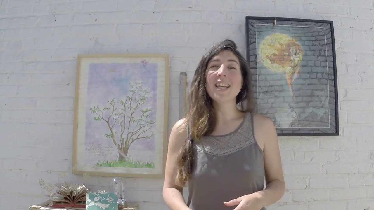 Rencontre avec l'artiste Caroline Dewaele - YouTube
