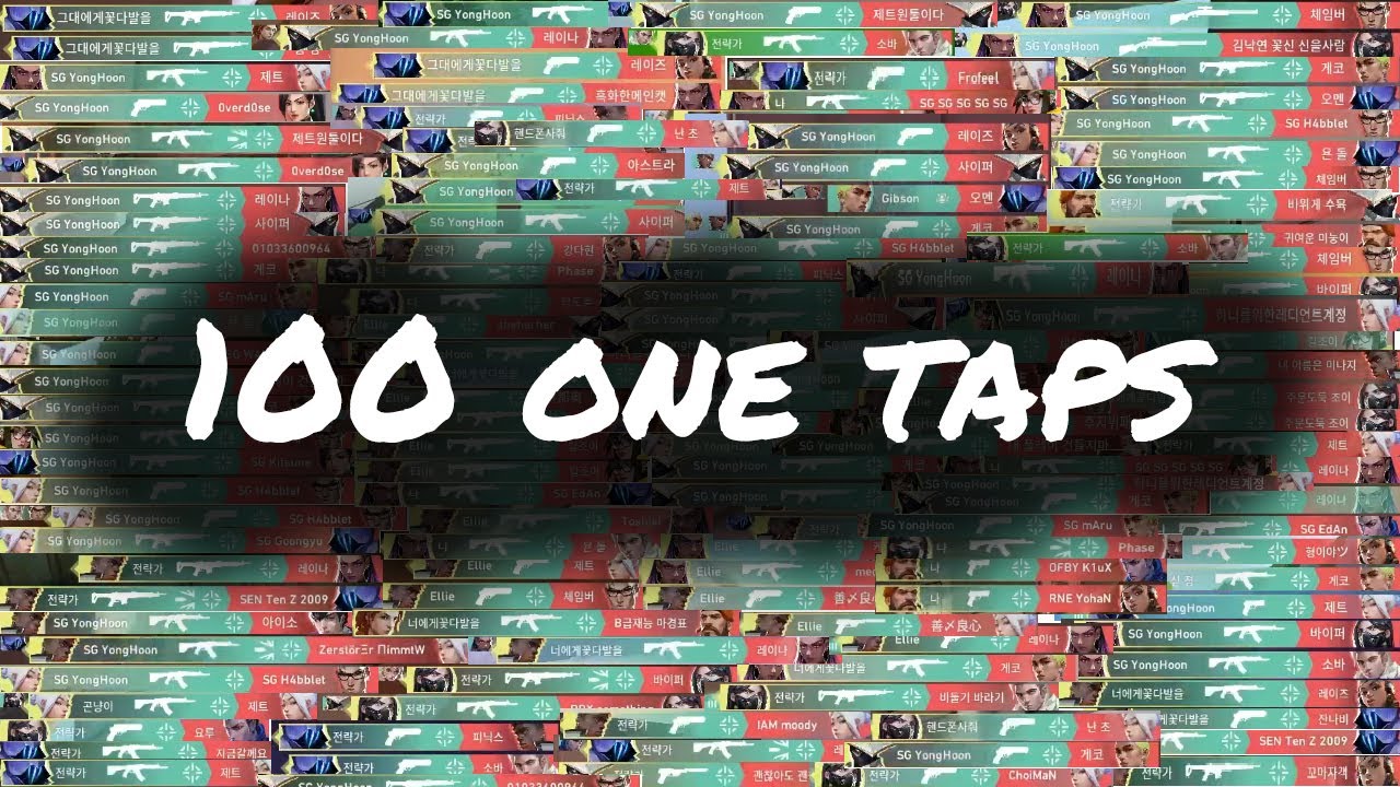 100 One Taps Valorant - YouTube