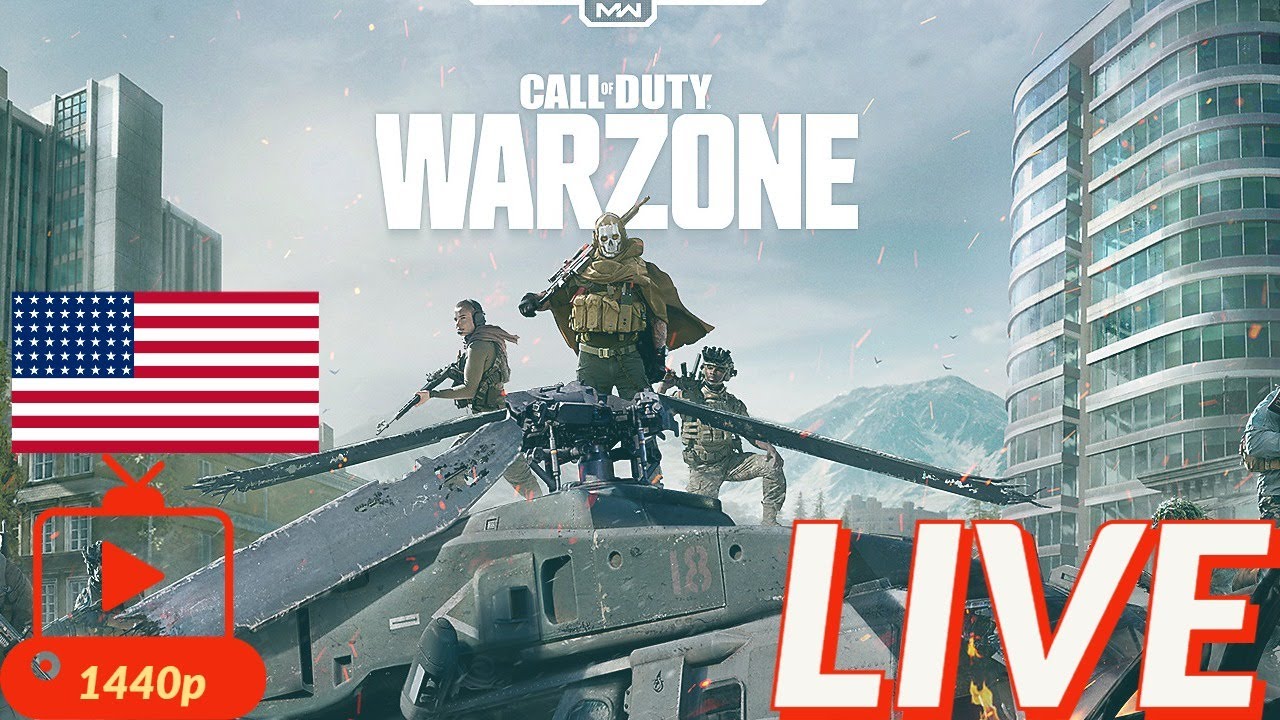 COD Warzone 1440p test stream - YouTube
