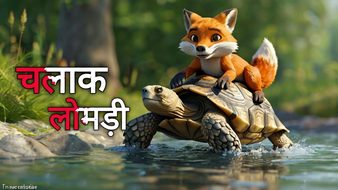 चालक लोमड़ी और काछुवा || CHALAK LOMRI AUR KACHUWA || HINDI KAHANIYA ...