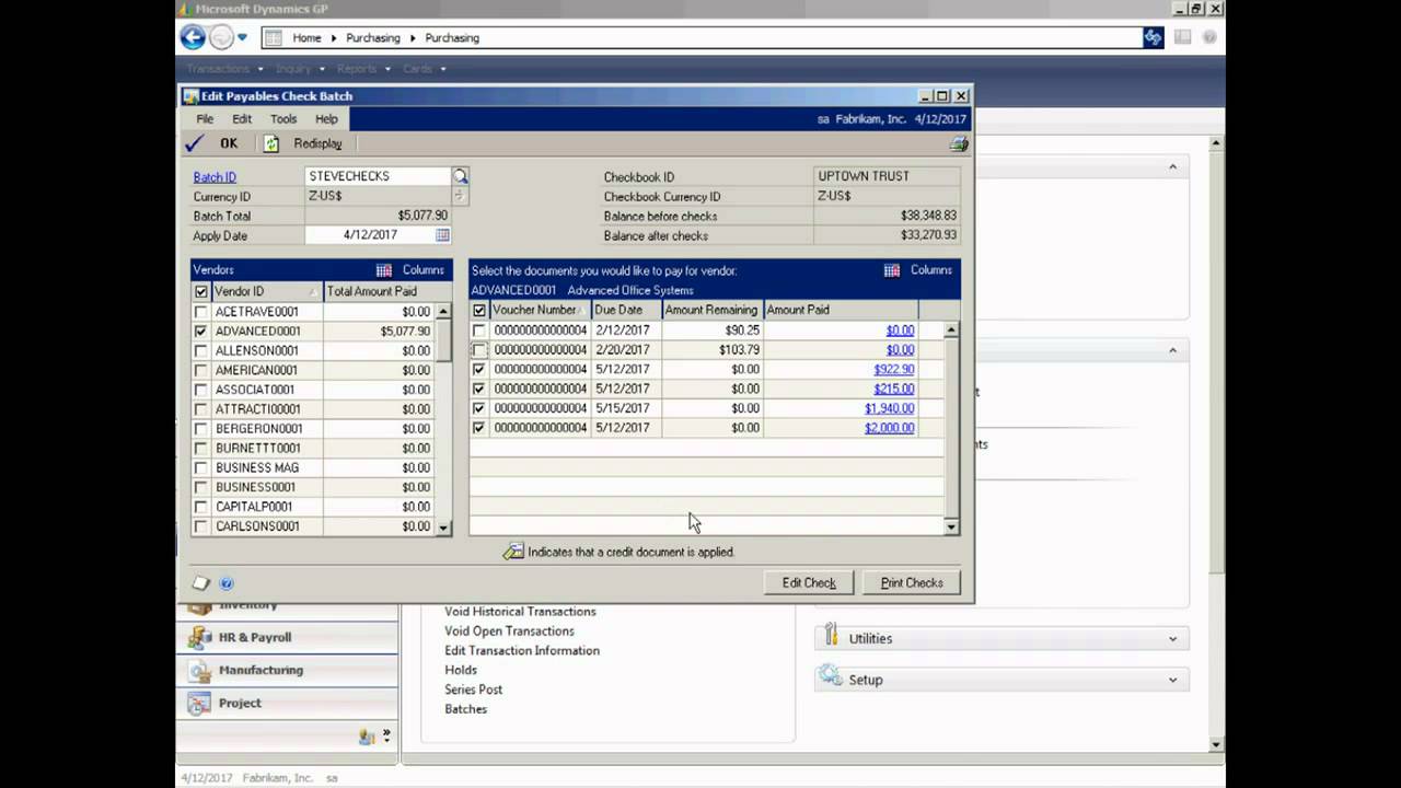 Overview Demo in Dynamics GP - YouTube