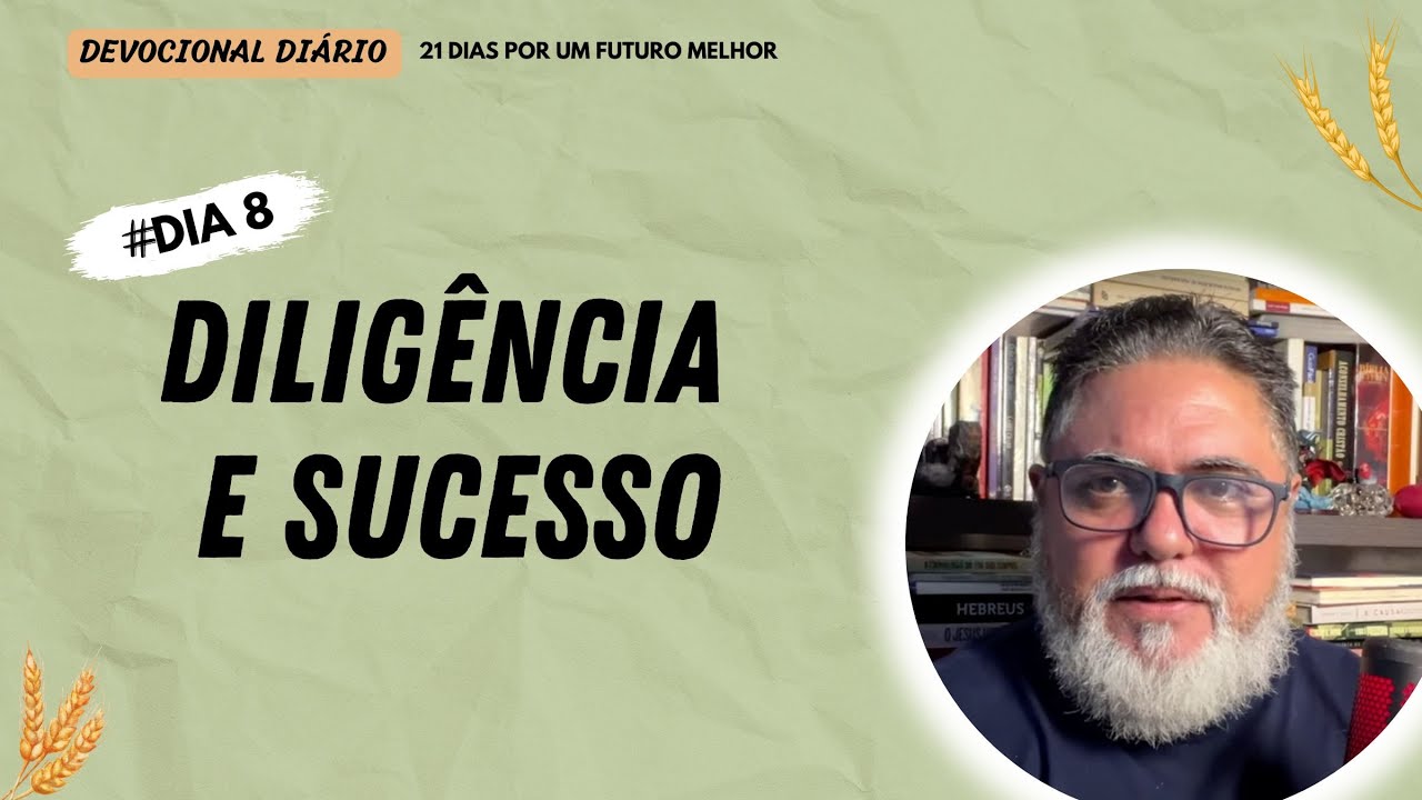 Diligência e Sucesso , com Pr. Dr. Charles Ribeiro | Primícias #8 ...