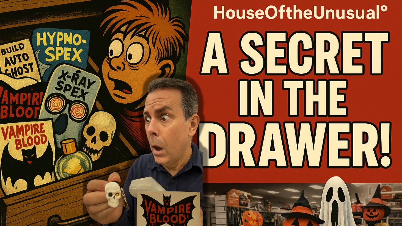 HORROR TOY REVIEW: A Drawer of Forgotten Magic & Halloween Surprises! # ...