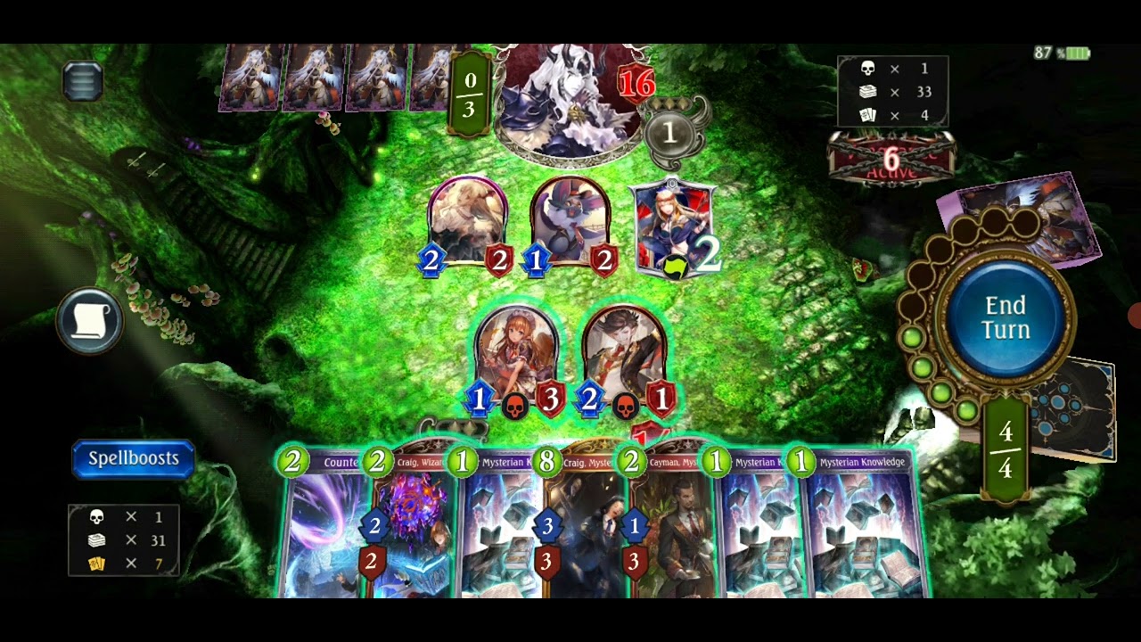 Shadowverse: Mysteria Rune vs. Discard Blood 5 - YouTube