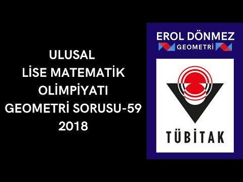 ÇİZİM YETENEĞİNİ GELİŞTİR | TÜBİTAK 2018 (Olimpiyat Geometri Sorusu-59)