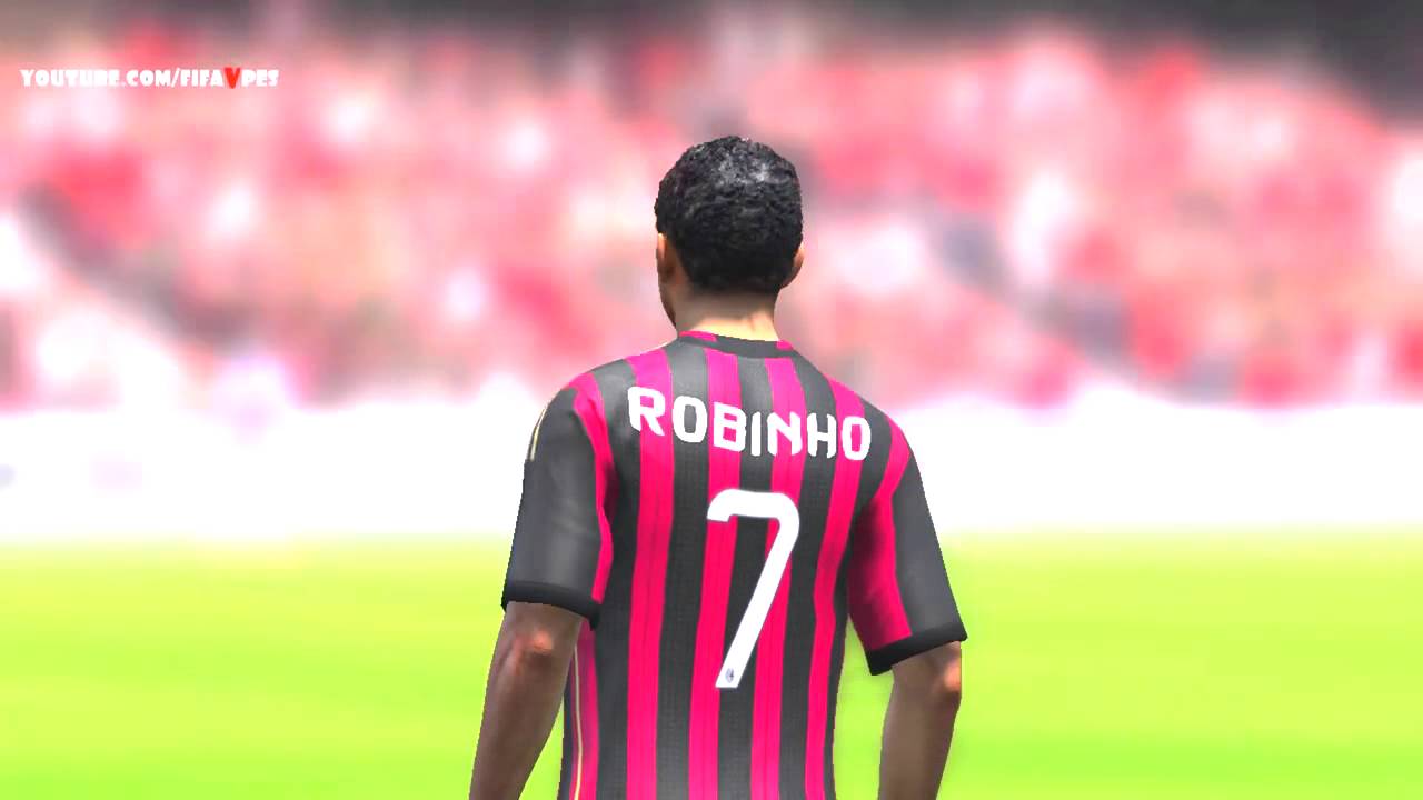 FIFA 14 Robinho Face Milan HD 1080p - YouTube