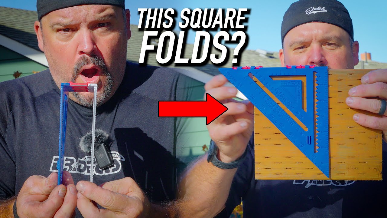 Save Time With This FOLDABLE Square (Rapid Rafter) || Dr Decks - YouTube
