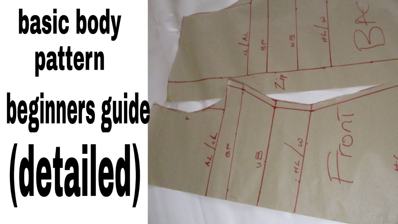 How to place your measurements and draft a pattern (beginners guild) # ...