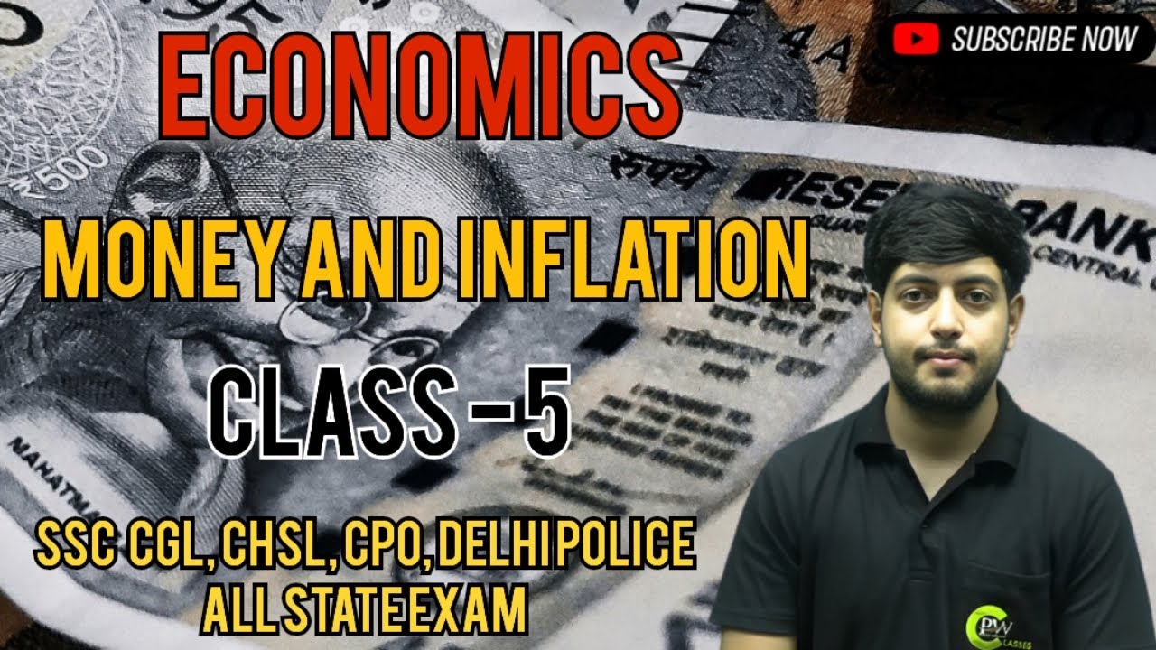 MONEY AND INFLATION | ECONOMICS CLASS | CLASS - 5 | economy by Sahil ...
