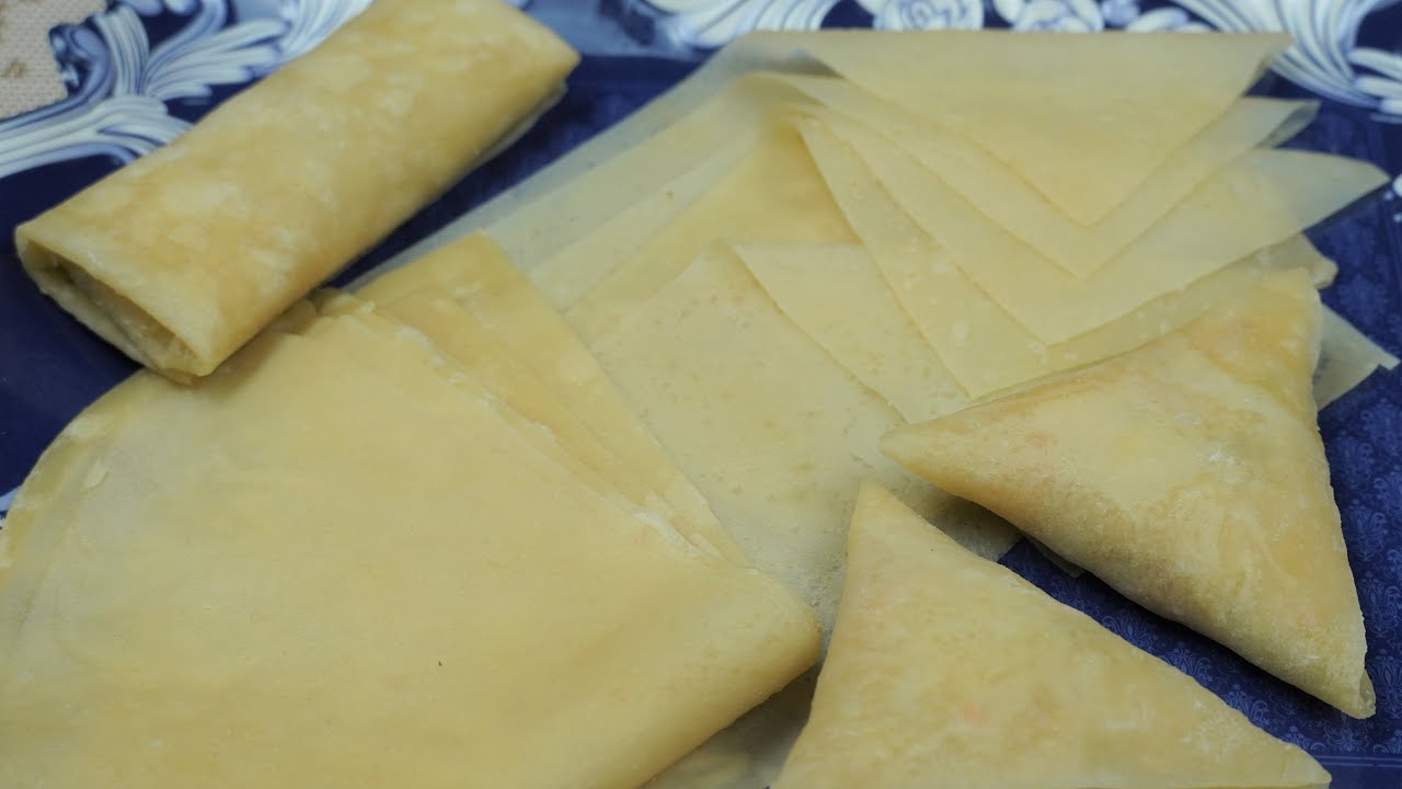 Samosa Patti and Roll Patti Recipe | Samosa and Roll Folding Techniques ...