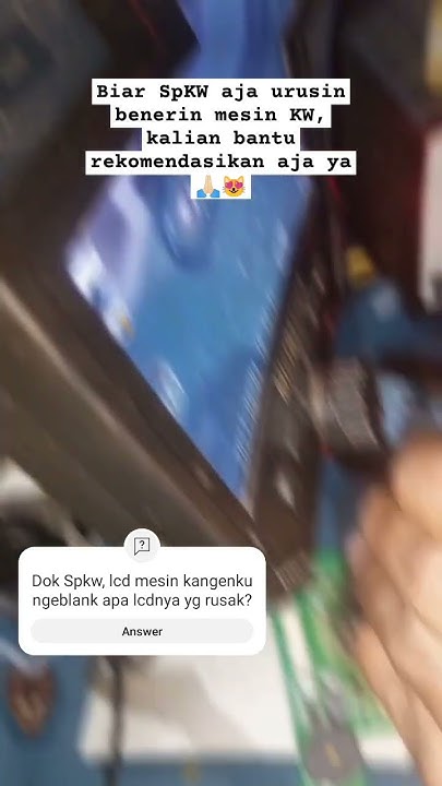 DiKira LCD nya Rusak, Ternyata TIDAK, yang Rusak ini..... - YouTube