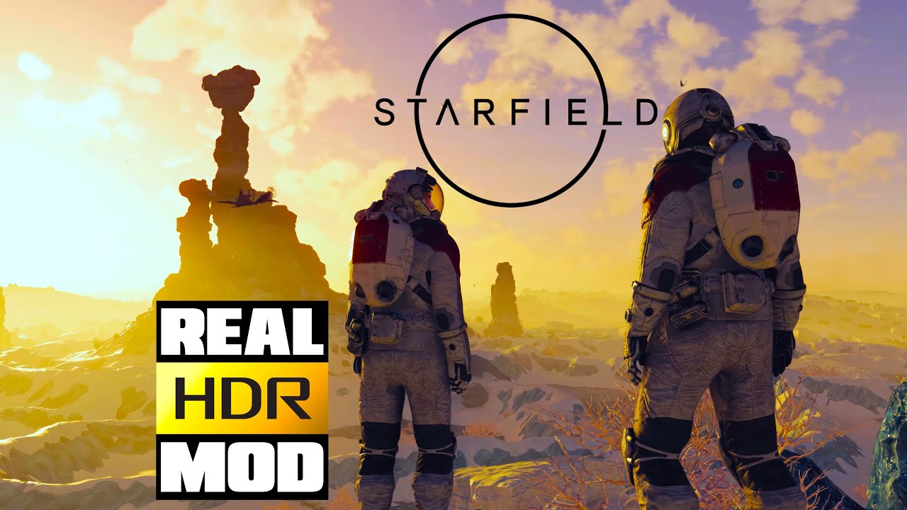 Starfield - Real HDR Mod For PC - Must Have If You Like HDR! - YouTube