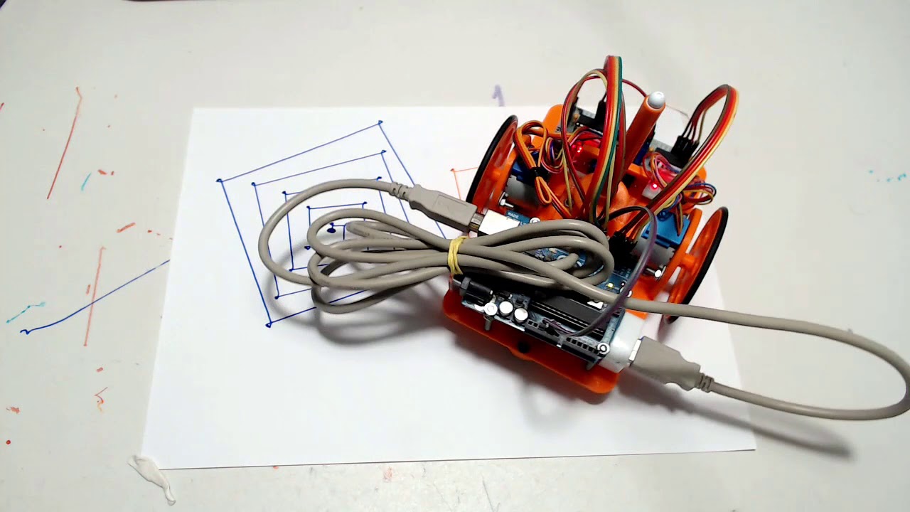 drawingbot drawing - YouTube