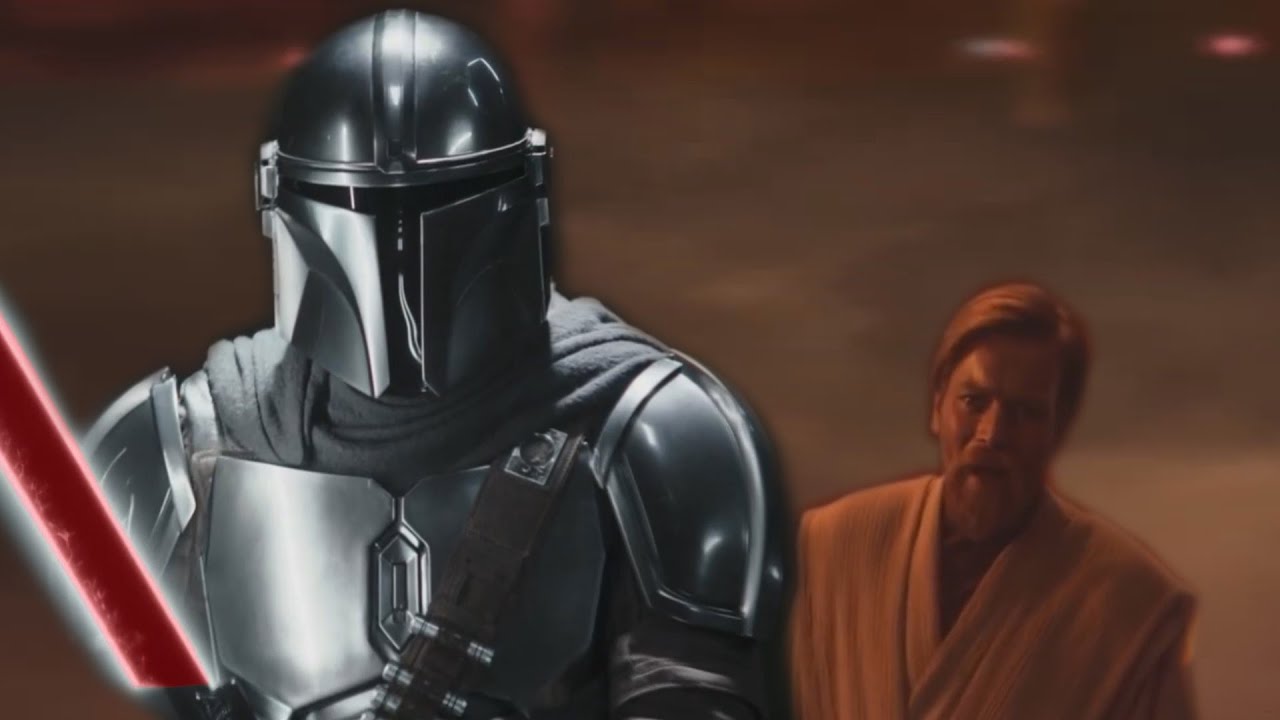 Darth Mando VS Obi-Wan Kenobi - YouTube
