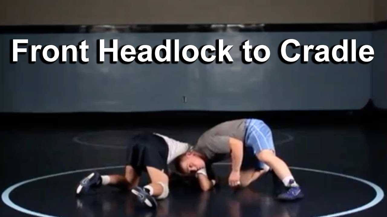 Front Headlock to Head in the Hole Cradle - Cary Kolat Wrestling Moves ...