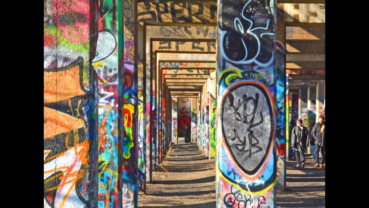 The Graffiti Pier - ESL Vocabulary - YouTube