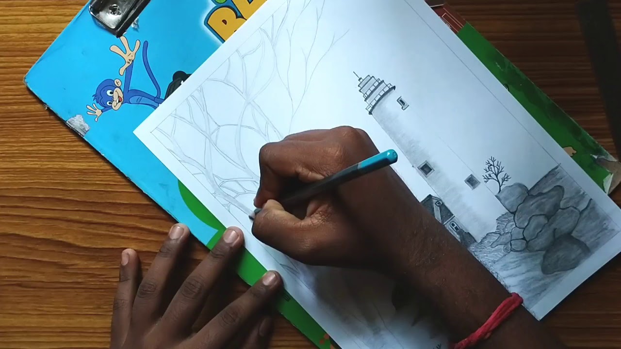 || shading drawing || Normal pencil || - YouTube