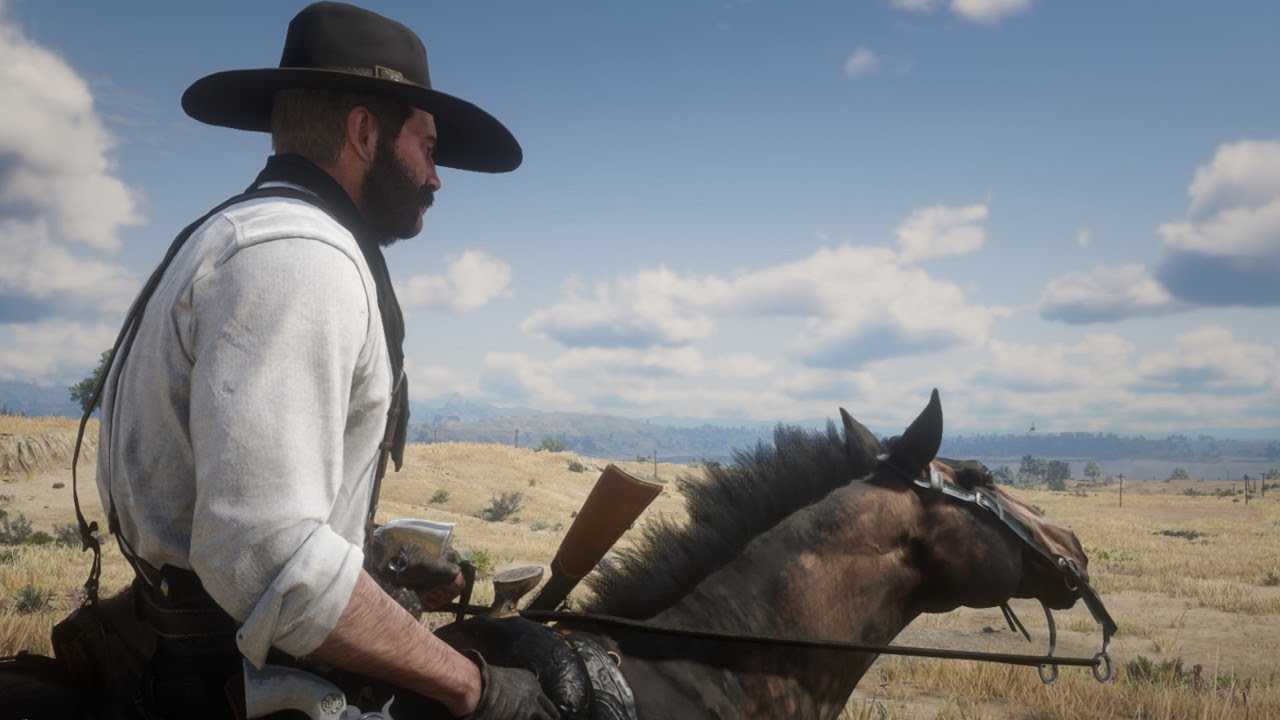 Relaxing Great Plains Range Ride | Red Dead Redemption 2 Ambience ...