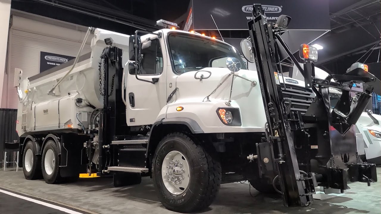 2022 Freightliner 114SD - Is This The Best Snow Plow Truck? - YouTube