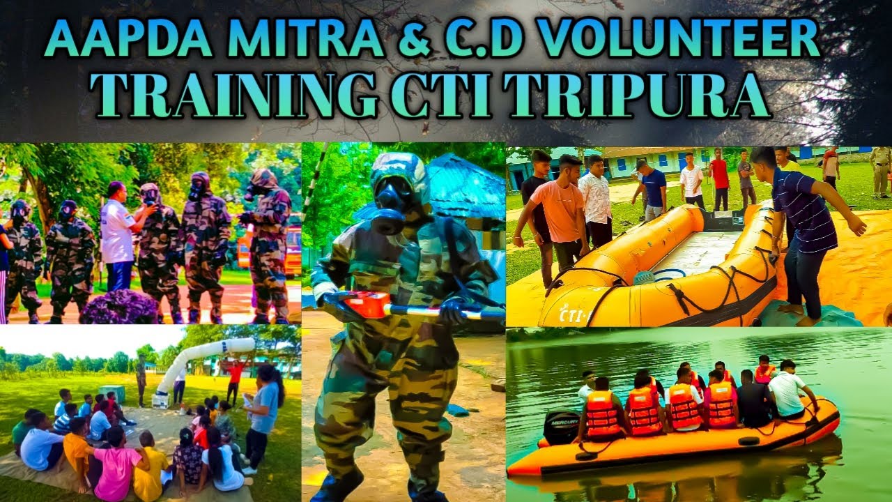 AAPDA Mitra & CIVIL Defence Volunteer Training||Tripura||#spvlogjourney ...