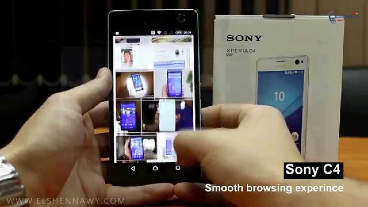 Sony Xperia C4 Unboxing & Review - Sony C4 مراجعة - YouTube