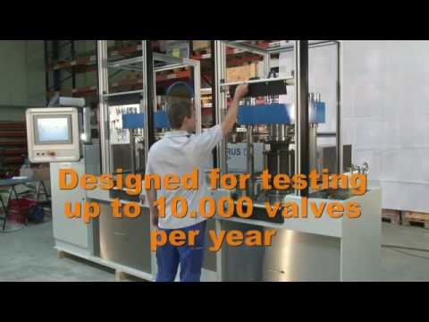 Automatic Valve Test Bench Automatischer Armaturenprüfstand ATB 39 ...