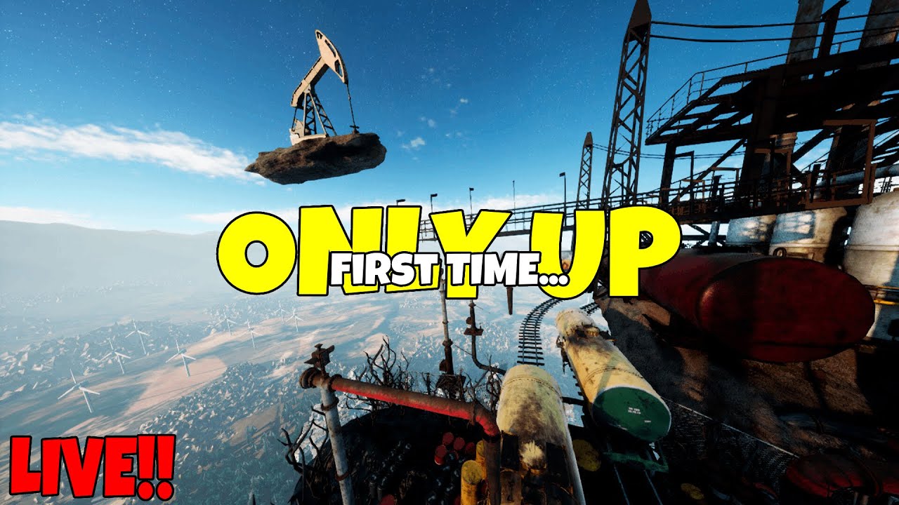 🔴LIVE - FIRST TIME Playing ONLY UP!! - YouTube
