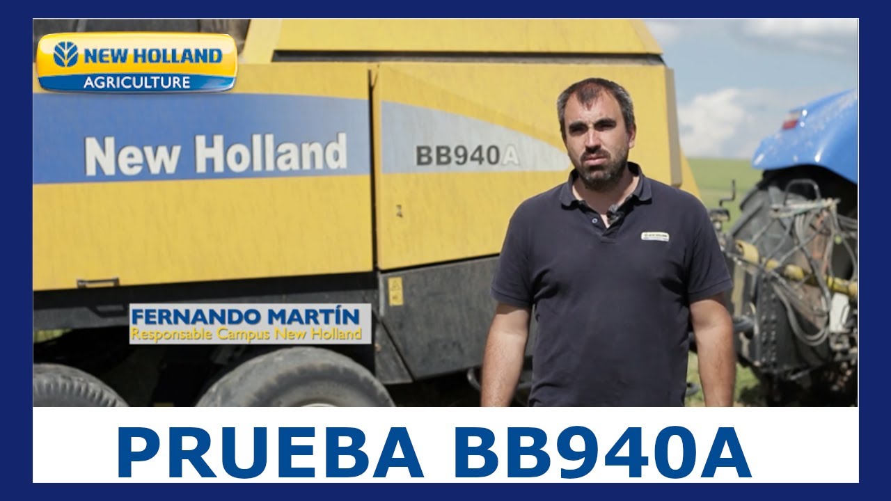 New Holland Vintage. Empacadora BB940A. Review y prueba de campo - YouTube