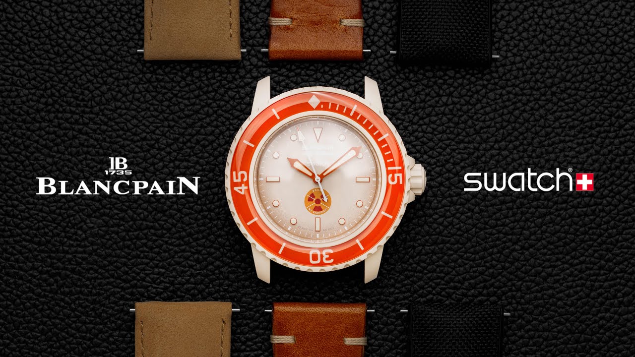 Best STRAPS For Blancpain X Swatch Scuba Fifty Fathoms ARCTIC Ocean