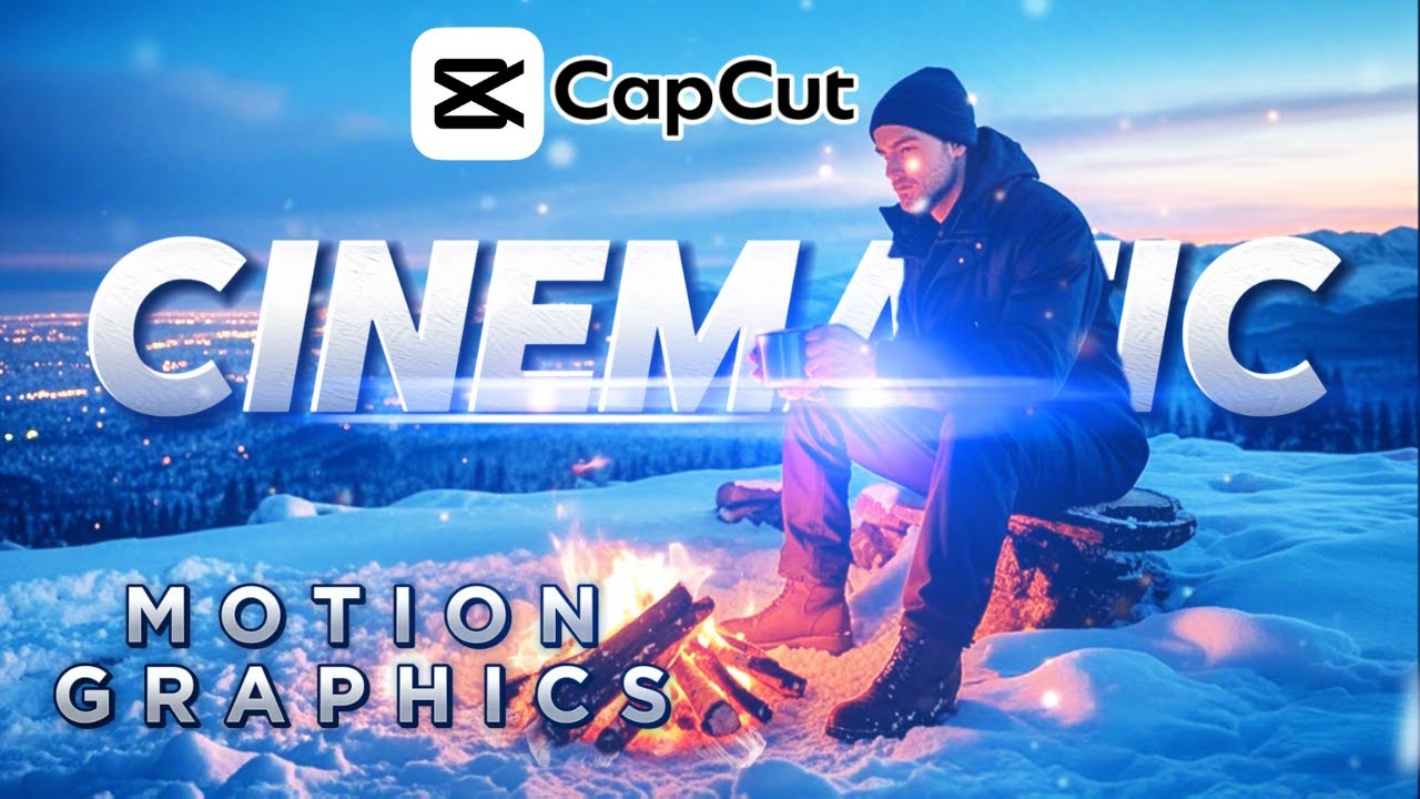 How to Turn Still Images Into Cinematic Motion Graphics in CapCut - YouTube