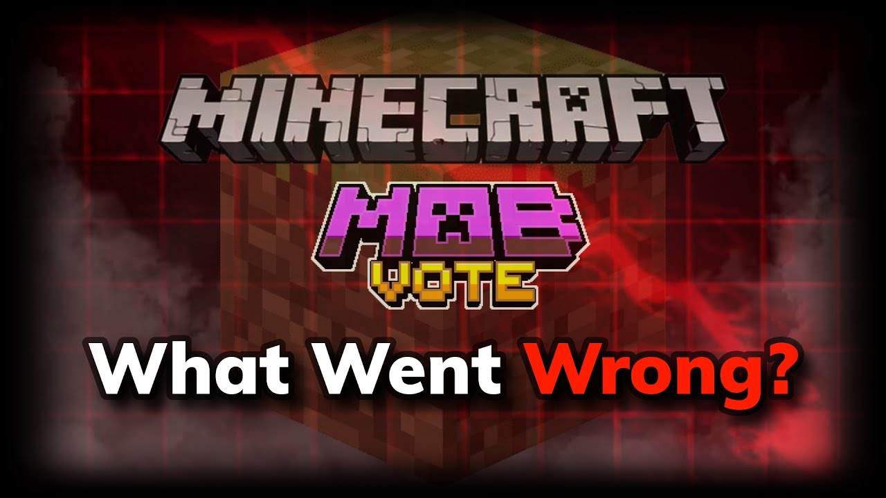 What Went Wrong With Minecraft Mob Votes? - YouTube
