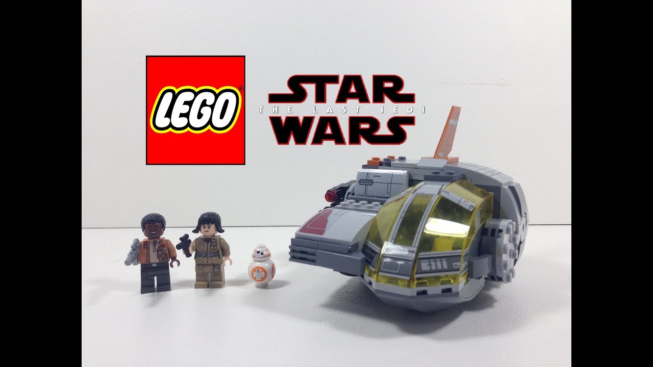 LEGO STAR WARS THE LAST JEDI RESISTANCE TRANSPORT POD SET REVIEW-75176 ...