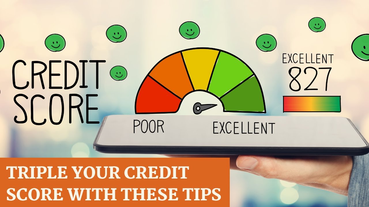 How to Triple Your Credit Score INSTANTLY! #creditscore # ...