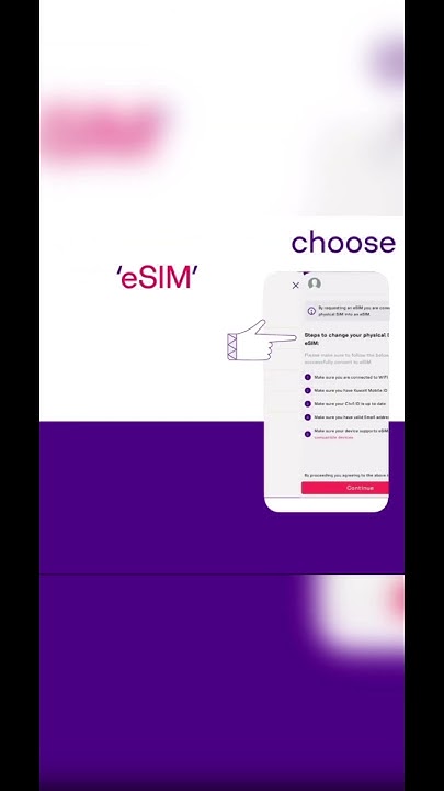 Kuwait how to active stc eSIM - YouTube
