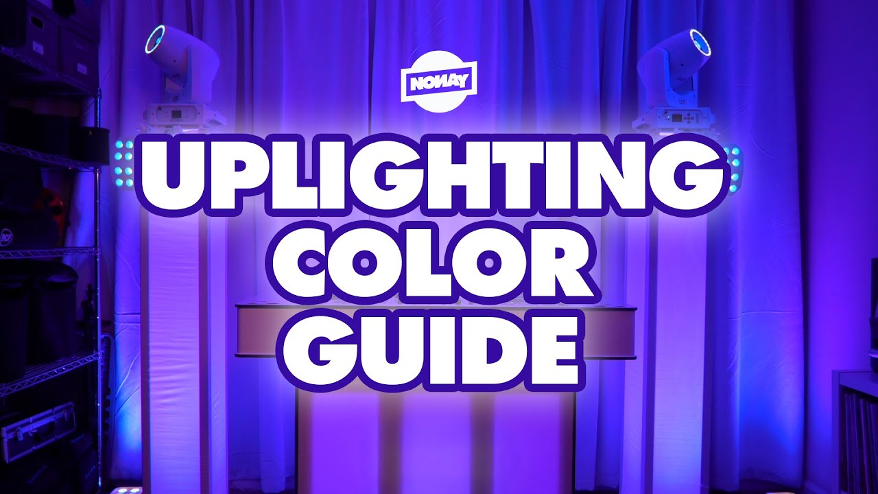 DJ Nonay | Uplighting Color Guide - YouTube