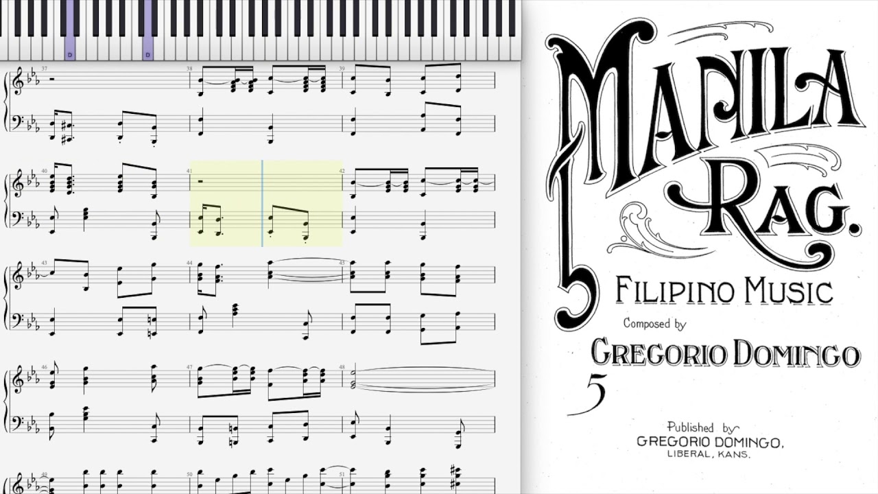 Manila Rag (Dorian Henry, piano rendition) - YouTube