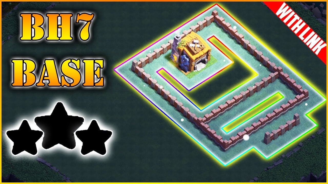 COC Best!! New BH7 Base With Replays & Copy Link | Builder Hall 7 (Bh 7 ...