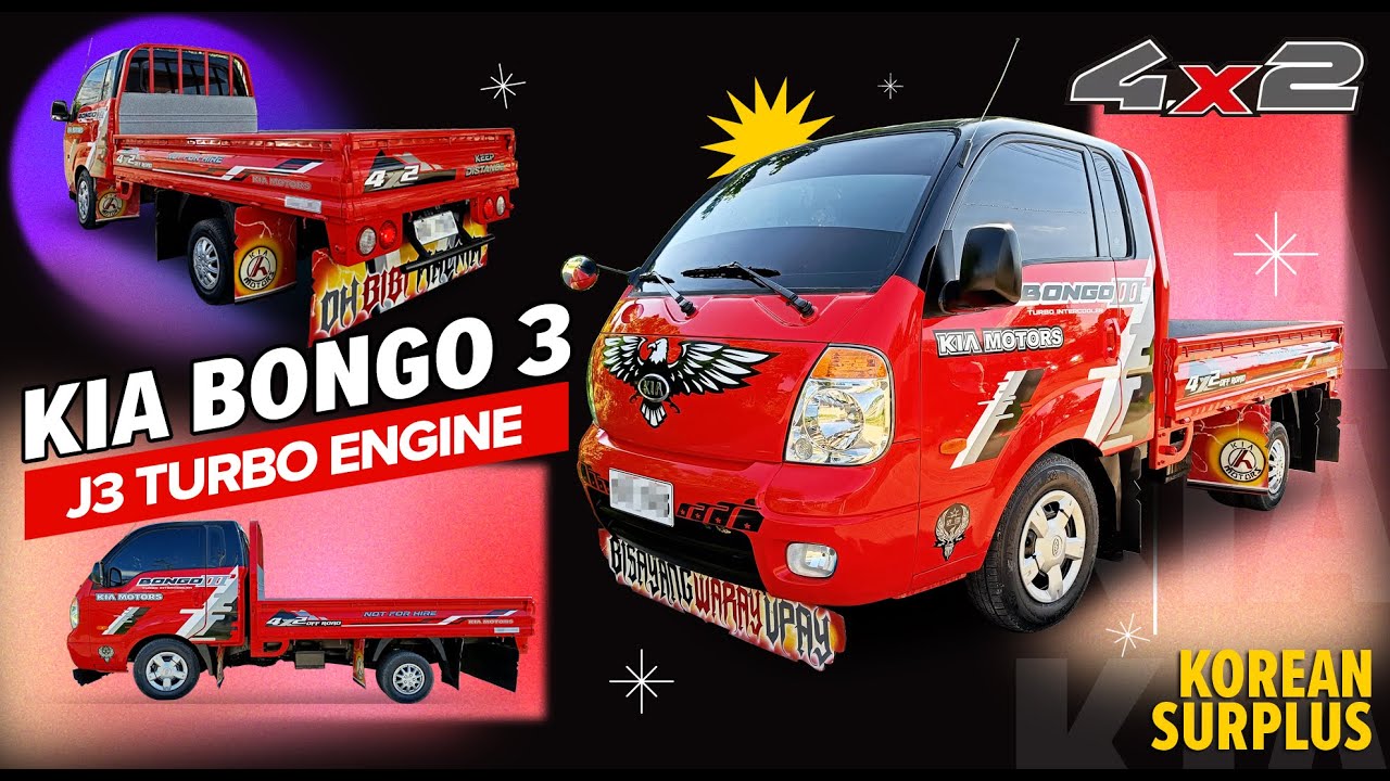 KIA Bongo 3 Single Cab | J3 Turbo Engine - YouTube