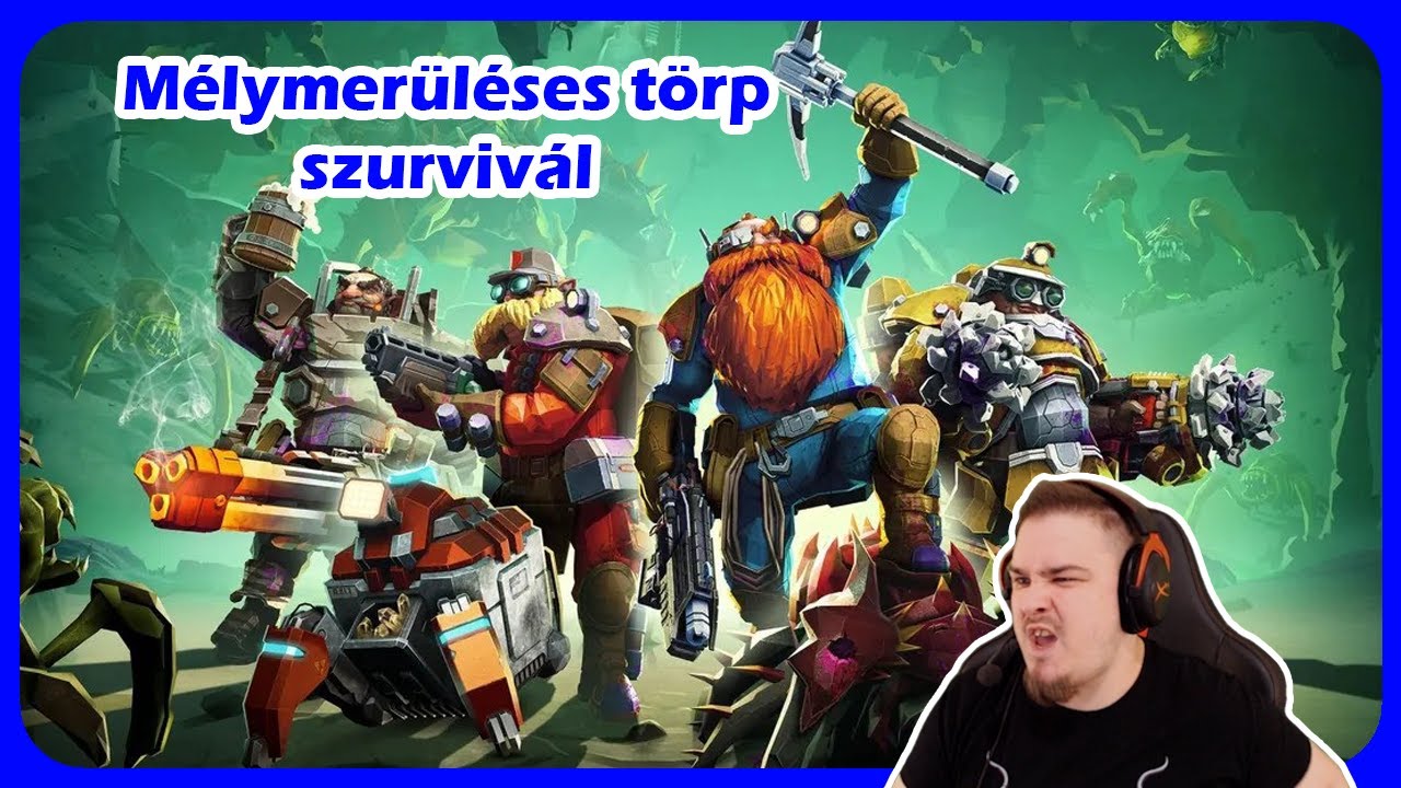 A törpök élete nem csak játék és mese - Deep Rock Galactic Survivor ...
