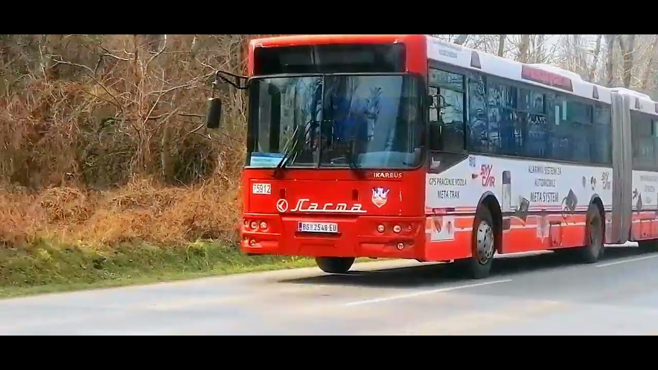 IKARBUS IK-206 #5912 prva voznja posle 7 meseci - YouTube