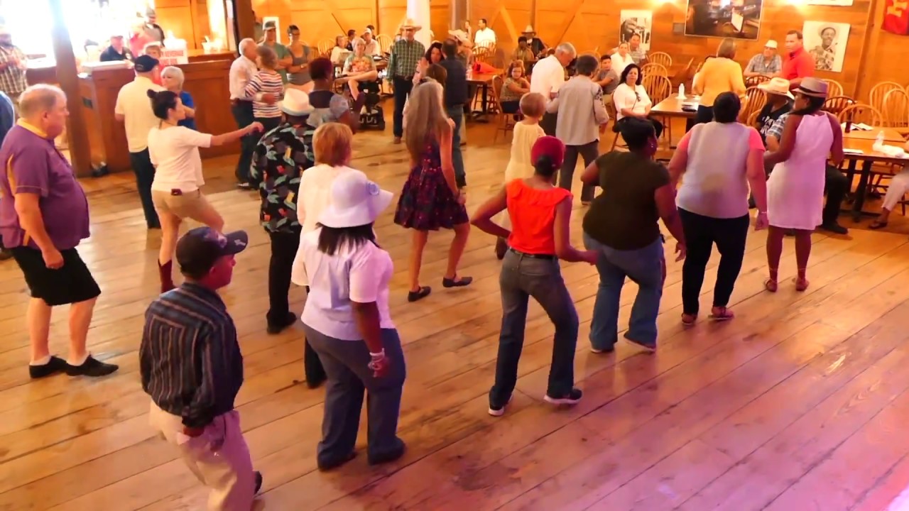 Line Dancing to Curley Taylor & Zydeco Trouble at Vermilionville on 6 ...