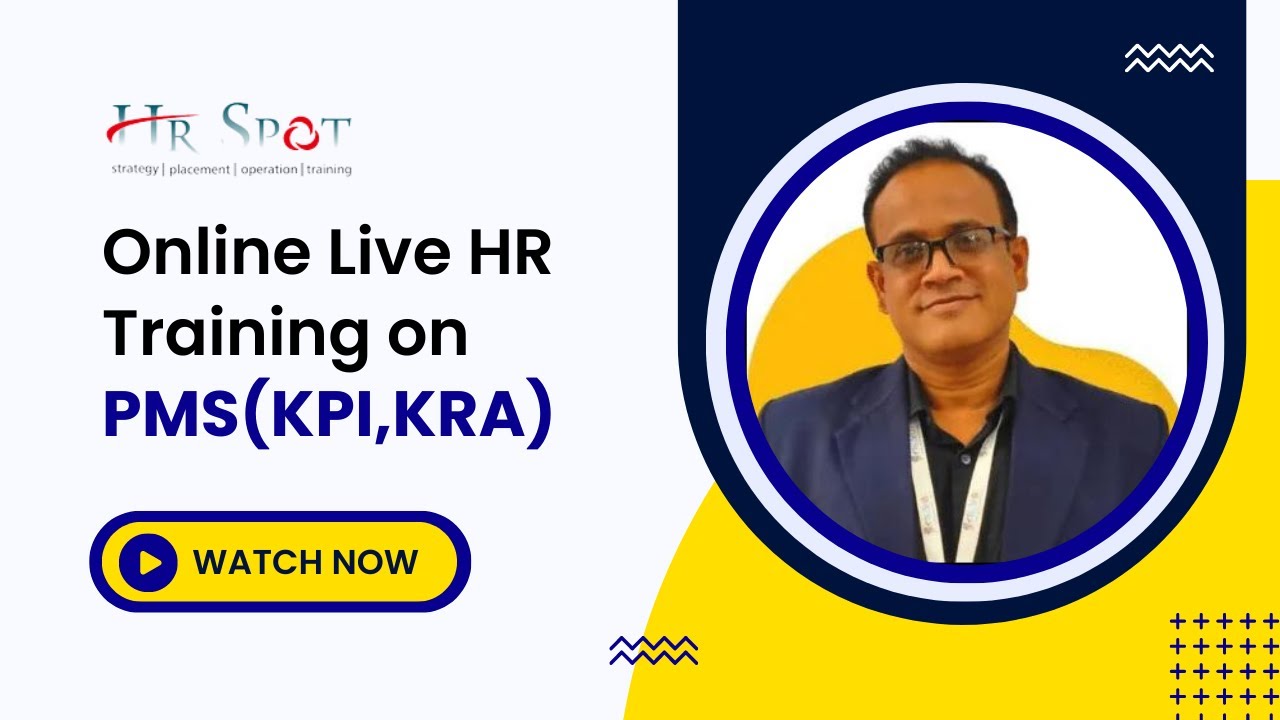Online live HR training on PMS (KPI, KRA) - Part 1 - YouTube