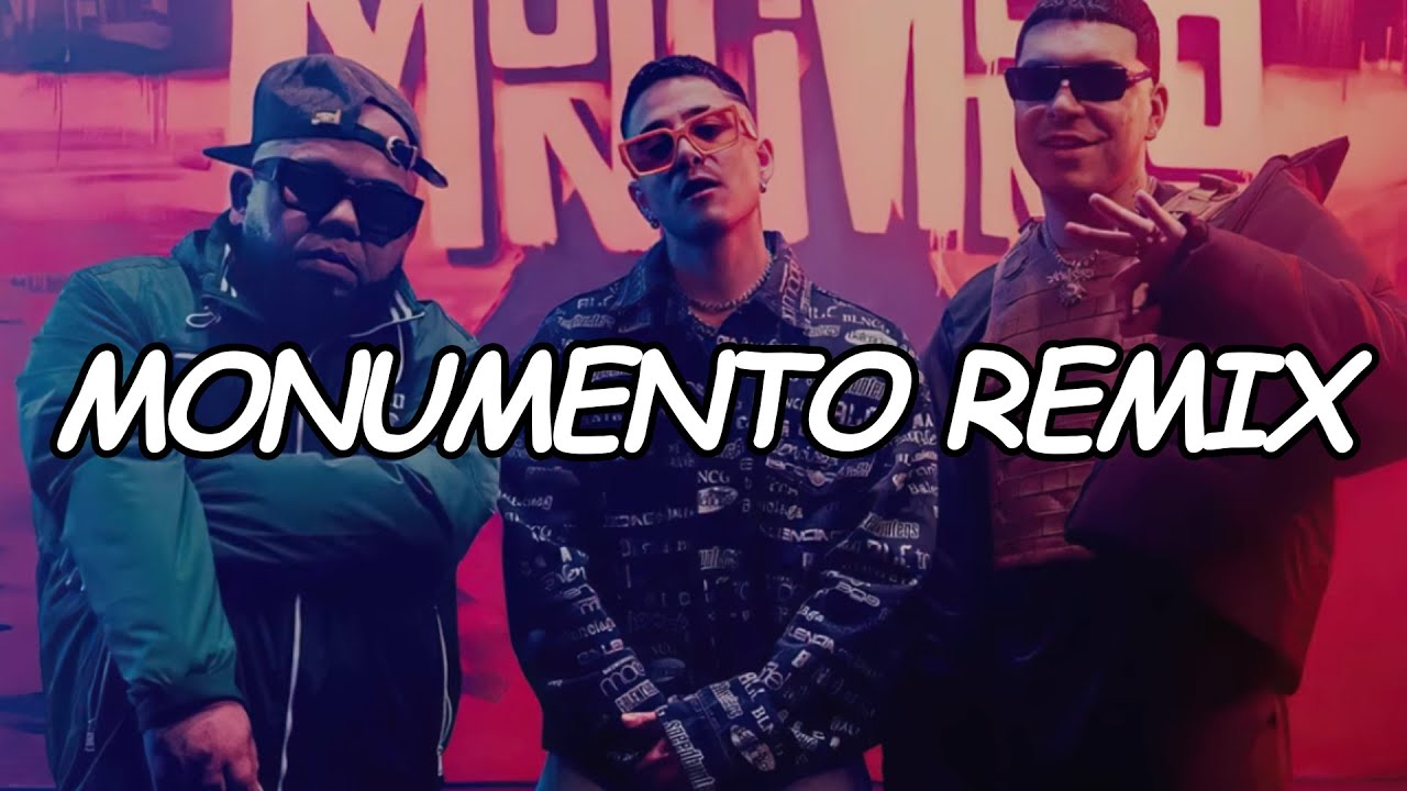 Andy Rivera, Ryan Castro, Ñejo - Monumento Remix (Official Video Lyric) - YouTube