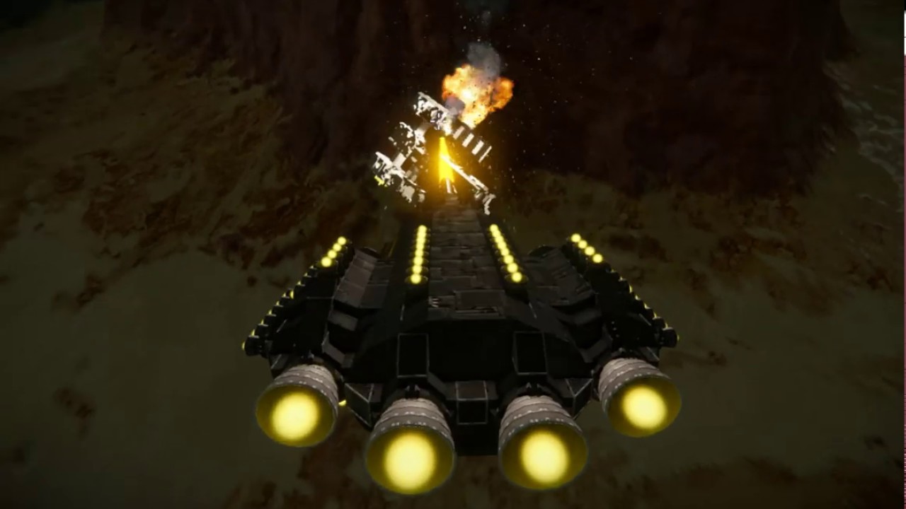 Space Engineers: "The Gunboat" - YouTube