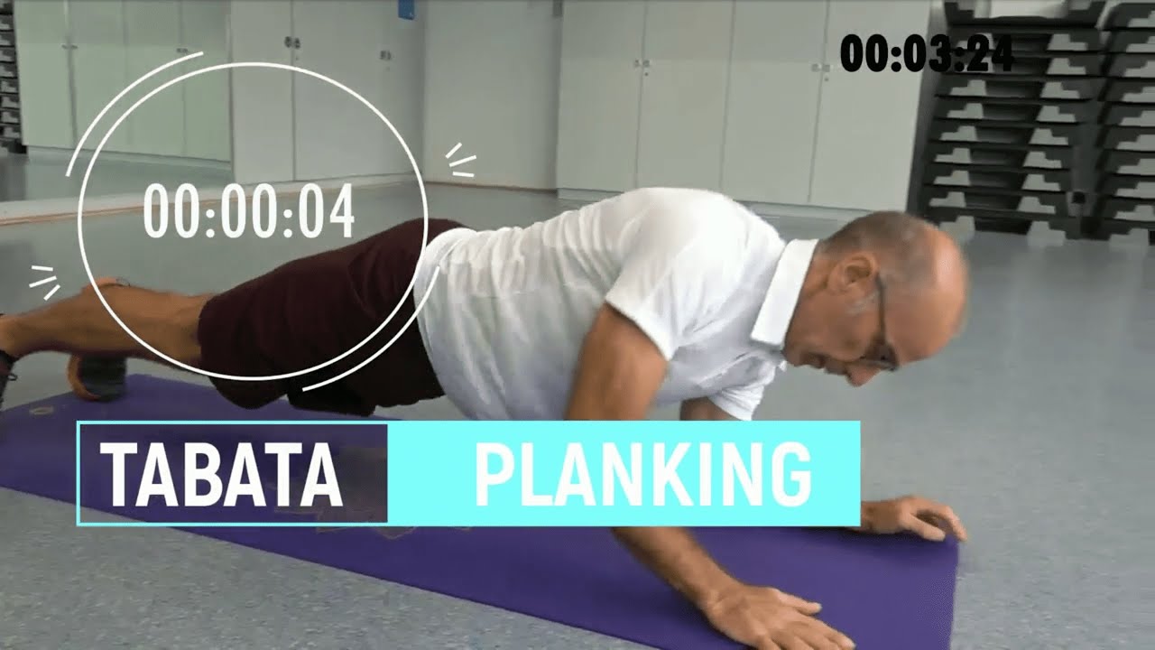 Old men does: Tabata Planking 5 min - YouTube