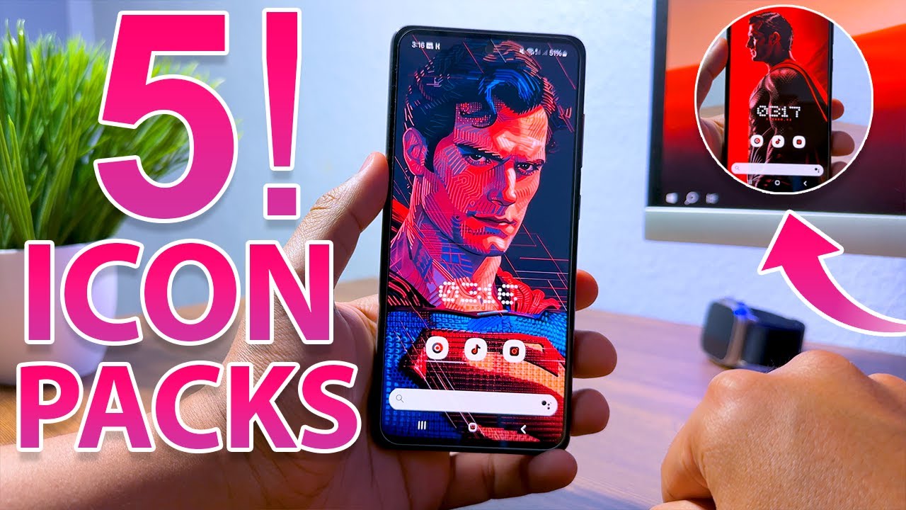 TOP Mejores PAQUETES DE ICONOS para android GRATIS 2024 | Best android ...