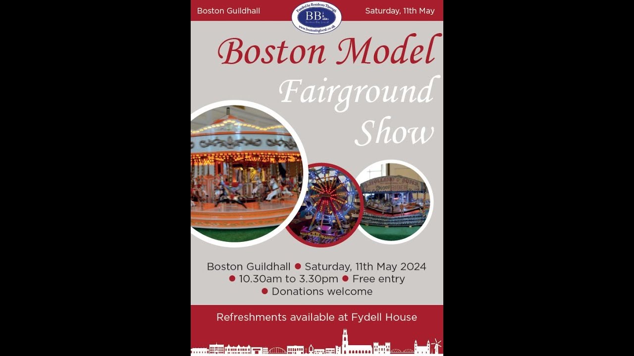 Boston Model Fairground Show 11th May 2024 - YouTube