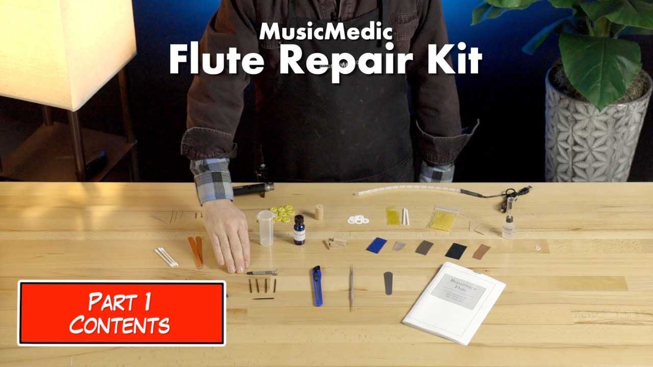 MusicMedic Flute Repair Kit. Part 1: Contents - YouTube