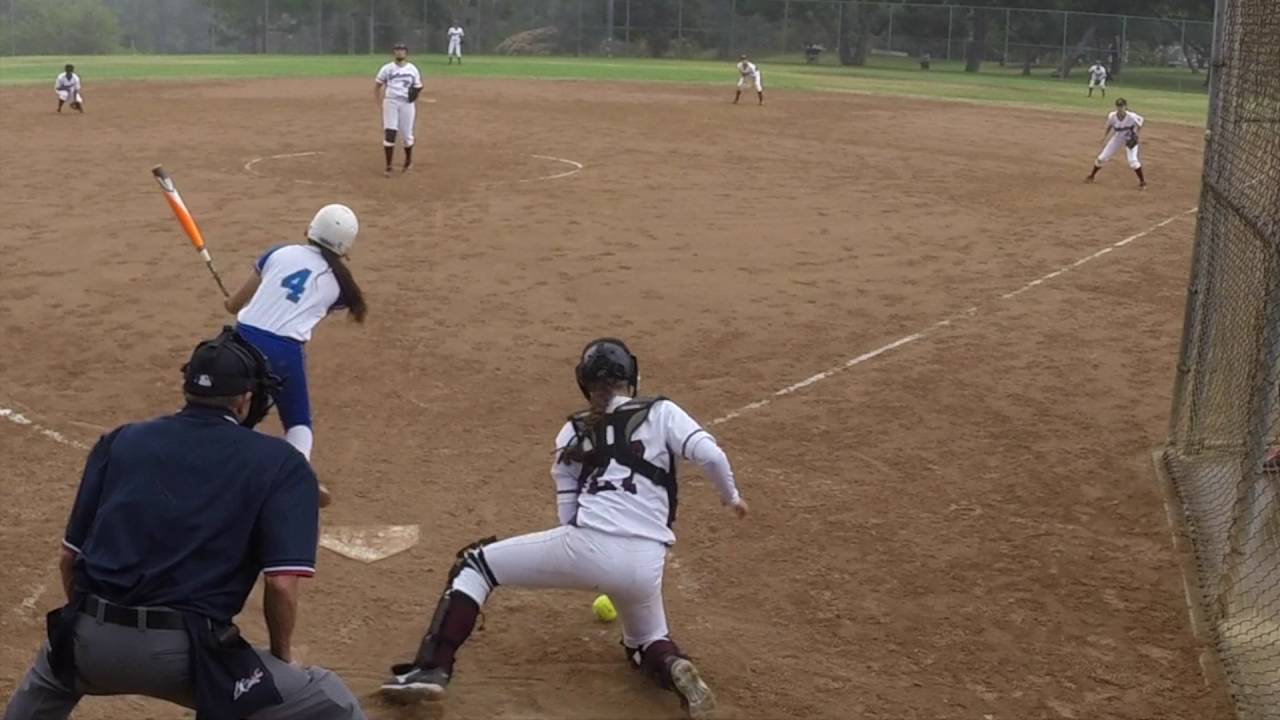 Valentina Perrone (2019 Grad) Fastpitch Softball Catching Video ...