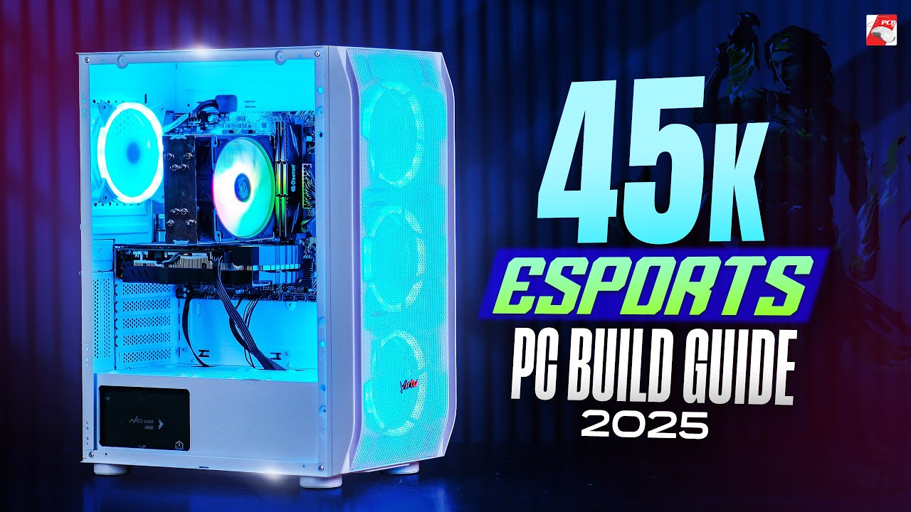 45K eSports Gaming PC Build Guide ft. Ryzen 7 5700X & RX580 Ninja - YouTube